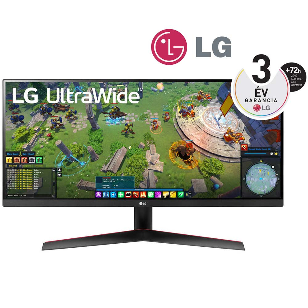 LG 29" Ultra Wide IPS LED gamer monitor - pbcomputer.hu